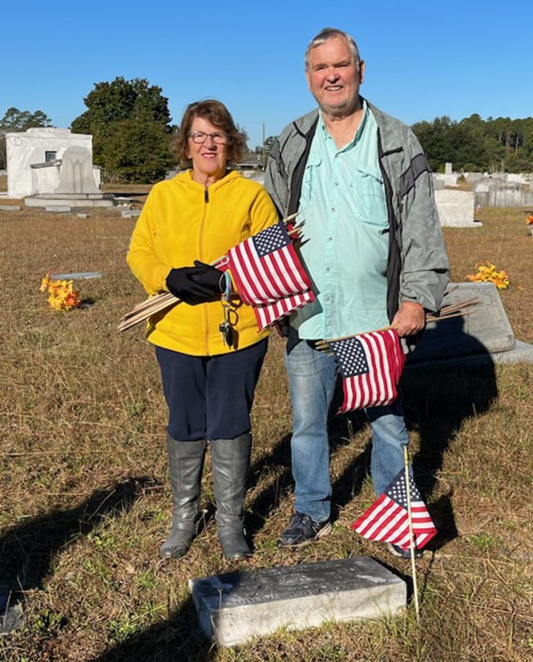 PLACING FLAGS IN THE CEMETERIES ON THE GRAVES OF VETERANS – The Dillon ...